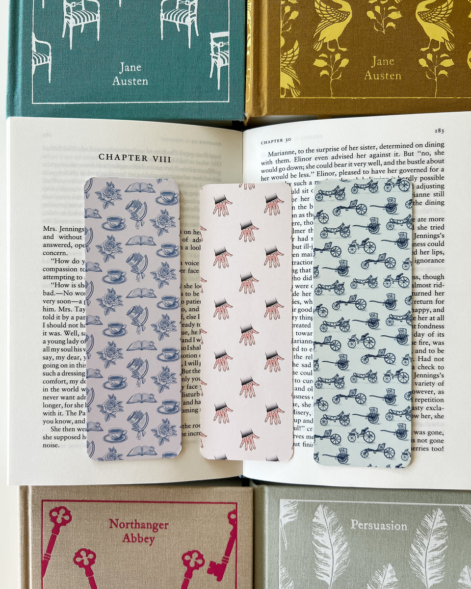 Regency Era Bookmark Set | Inkwell Threads