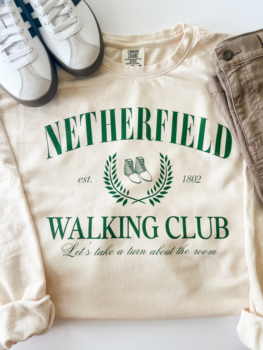 Netherfield Walking Club Sweatshirt | Inkwell Threads